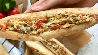 طرز تهیه ساندویچ مرغ بندری خوشمزه؛ به روش جنوبی - مجله اکالا